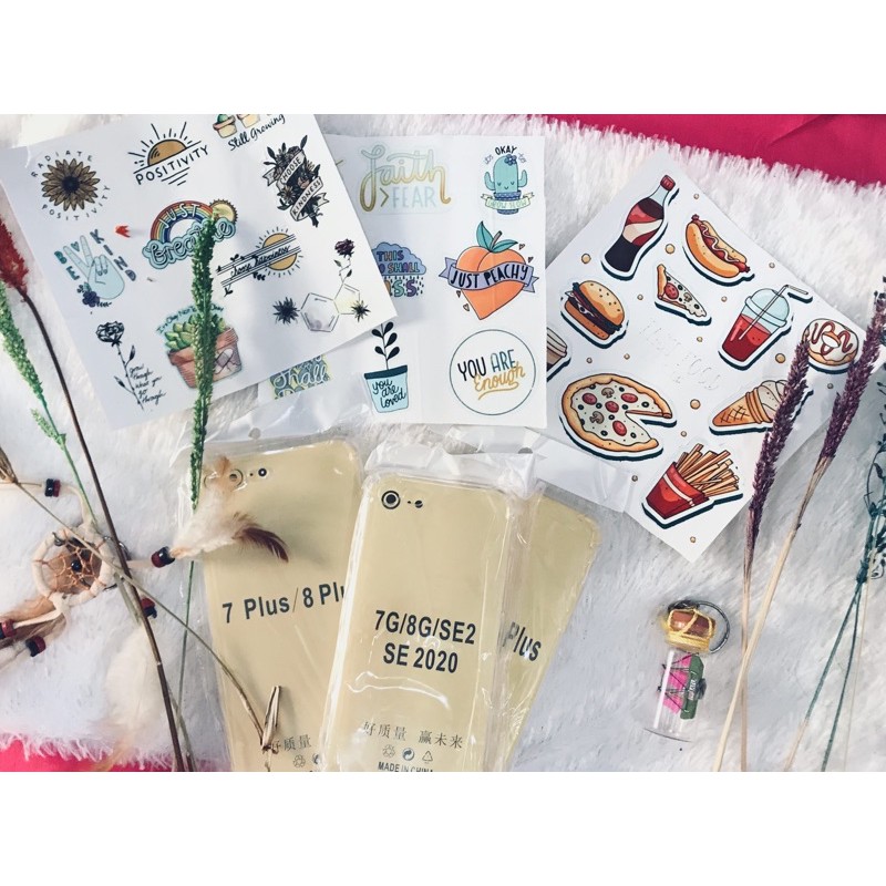 Jual Sticker + Case Hp Aesthetic Custom / Stiker hp / Stiker Macbook ...