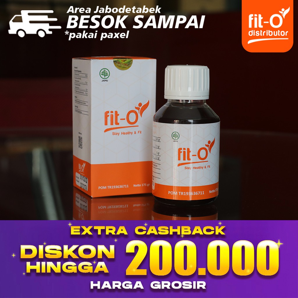 Jual Fit-O Minuman Herbal Probiotik Daya Tahan Tubuh 100ml | Shopee ...
