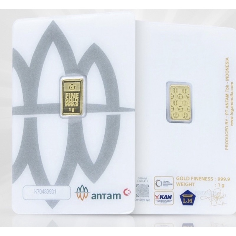 Jual Logam Mulia Antam 1 gram | Shopee Indonesia