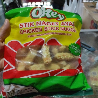 Jual Stik Nugget Ayam Okey 500 gram | Shopee Indonesia