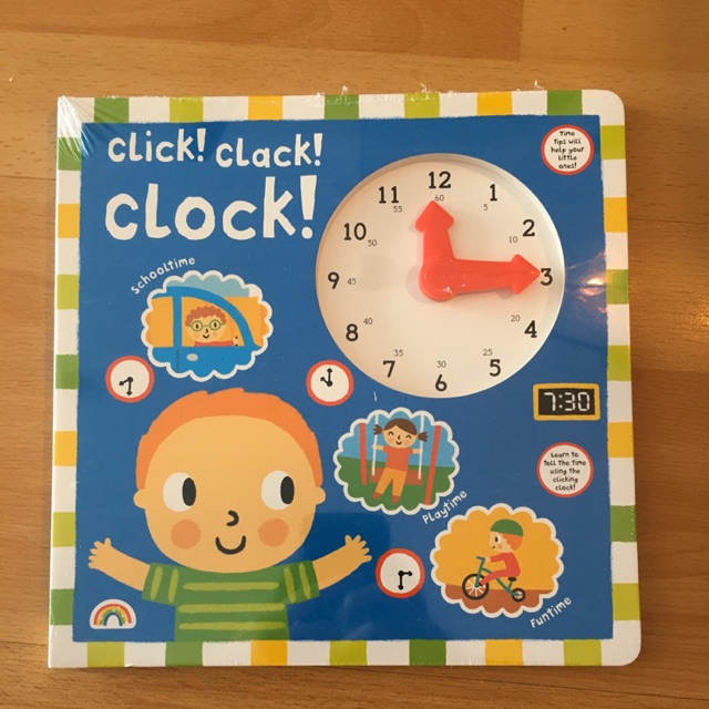 Jual Buku import click clack clock | Shopee Indonesia