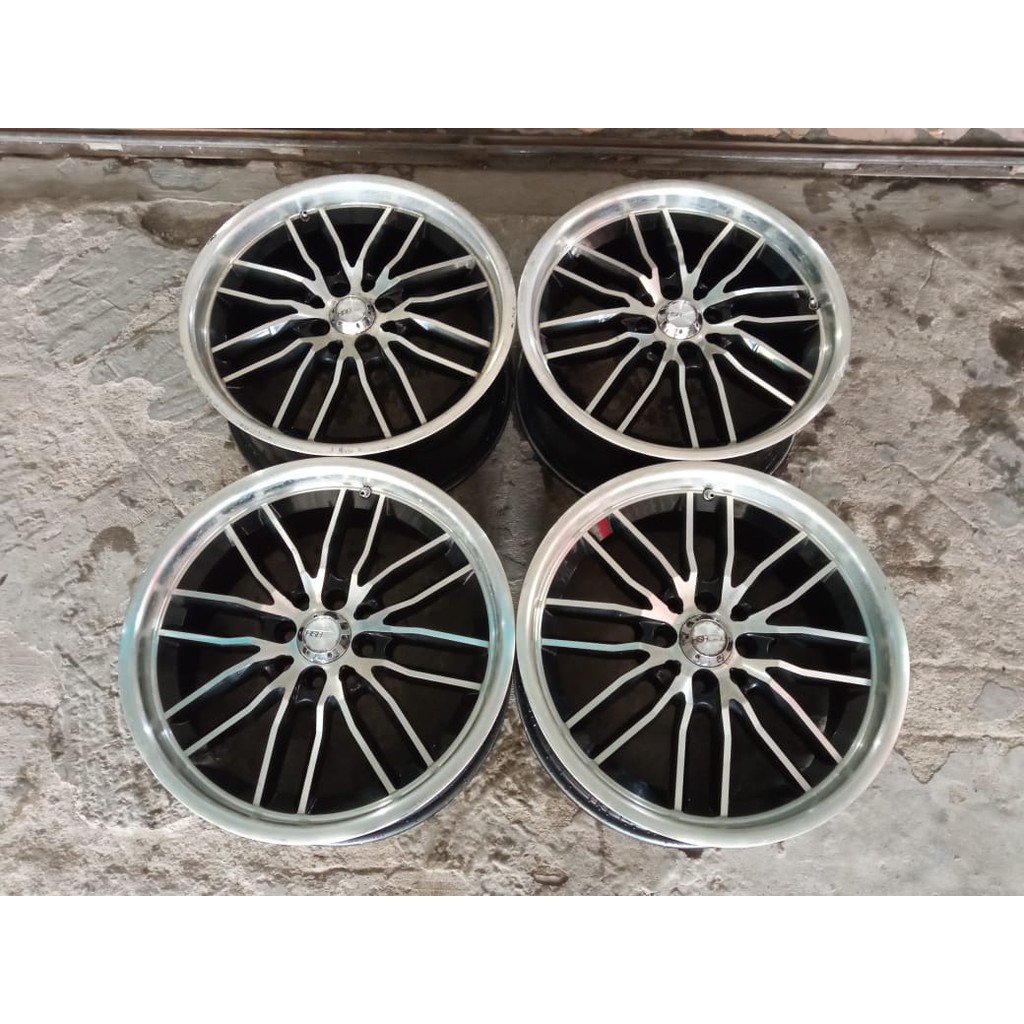 Jual VELG SEKEN BEKAS COPOTAN MOBIL MODEL RACING HSR RING 17 LEBAR 7,5 PCD 4X100 4X114 ET 45 ...
