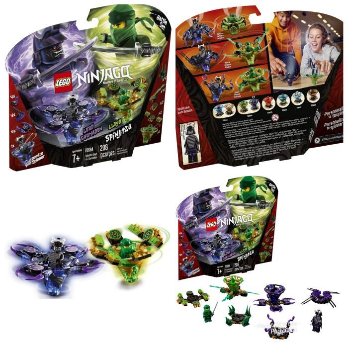 Jual Toys | Lego 70664 Ninjago Spinjitzu Lloyd Vs Garmadon Lord 7+ 208 ...
