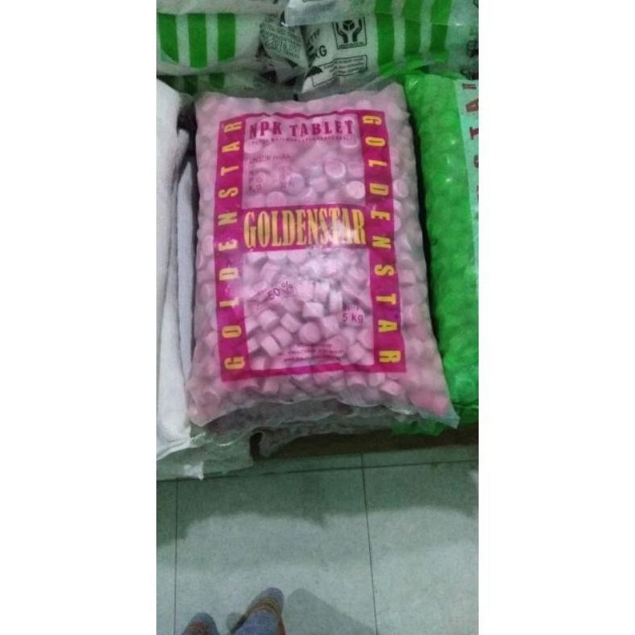 Jual PUPUK STARTER NPK TABLET GOLDEN STAR PUPUK SERBAGUNA PUPUK MAJEMUK ...