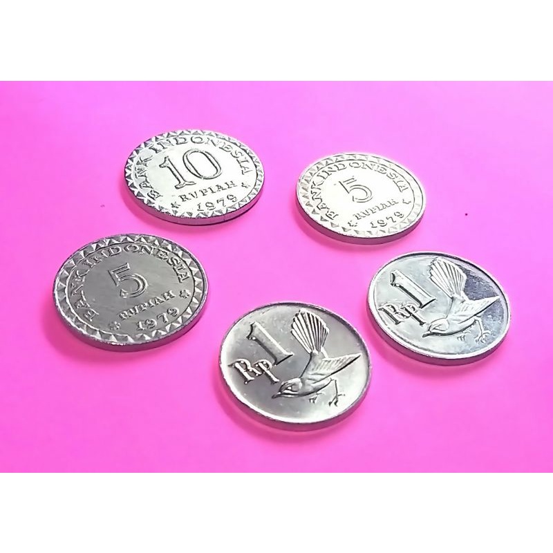 Jual Paket Mahar Nikah Uang Kuno 22 rupiah Koin Kombinasi 10+5+5+1+1=22 Original | Shopee Indonesia