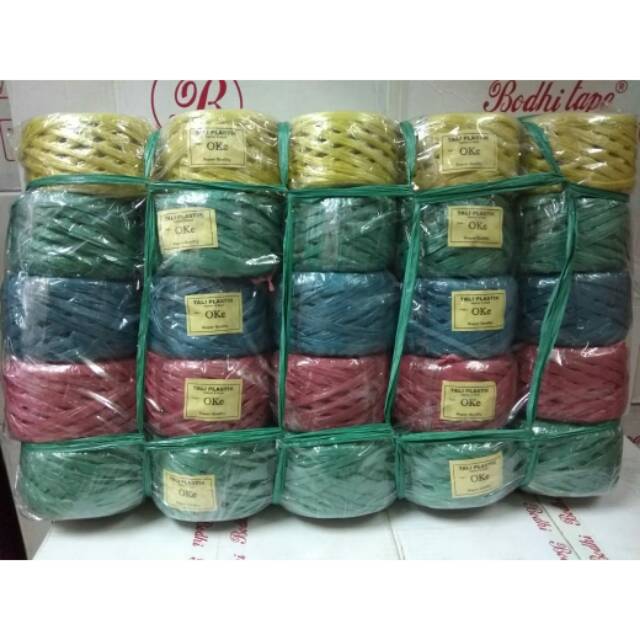 Jual Tali rafia kecil warna warni | Shopee Indonesia