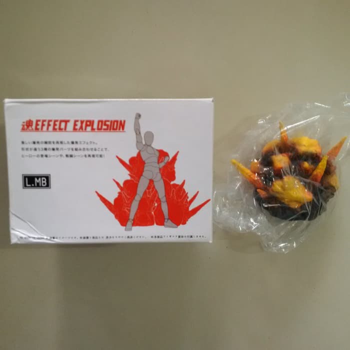 Jual Effect Explosion Impact Tamashii KWS Yellow Black Smoke Figma- SHF ...