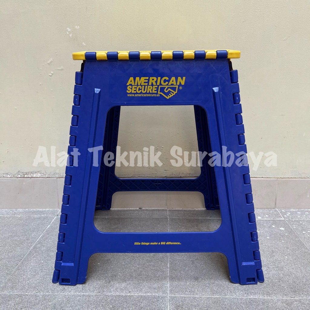 Jual KURSI LIPAT AMERICAN TOOL FOLDABLE CHAIR BANGKU PLASTIK PLASTIC ...