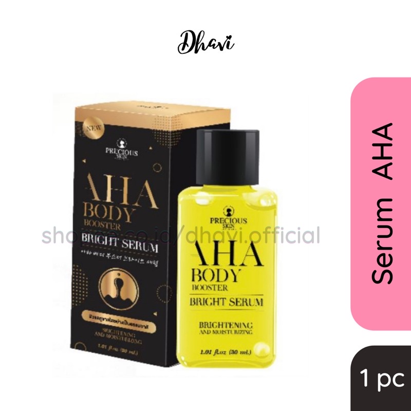 Jual PRECIOUS SKIN Mimi AHA Bright Booster Whitening Body Serum ...
