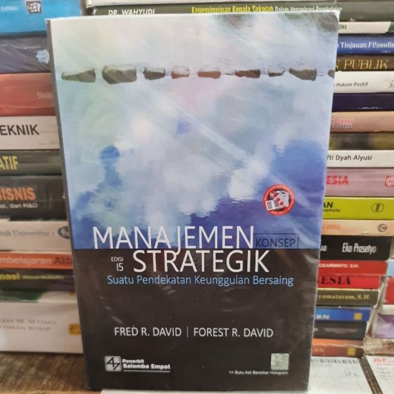 Jual Manajemen Strategik edisi 15 by Fred R David | Shopee Indonesia