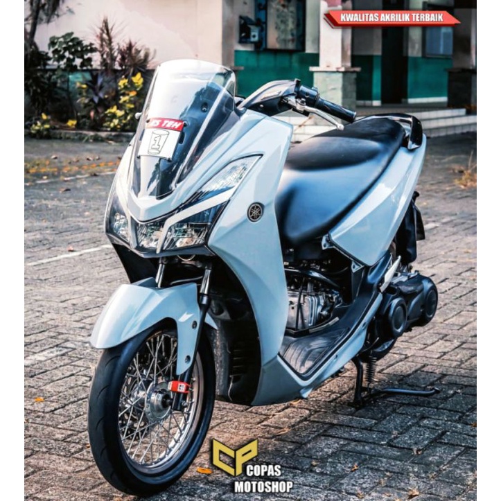 Jual Windshield Lexi Motor Lexi Visor Lexi Winsil Yamaha Lexi 125 Model ...