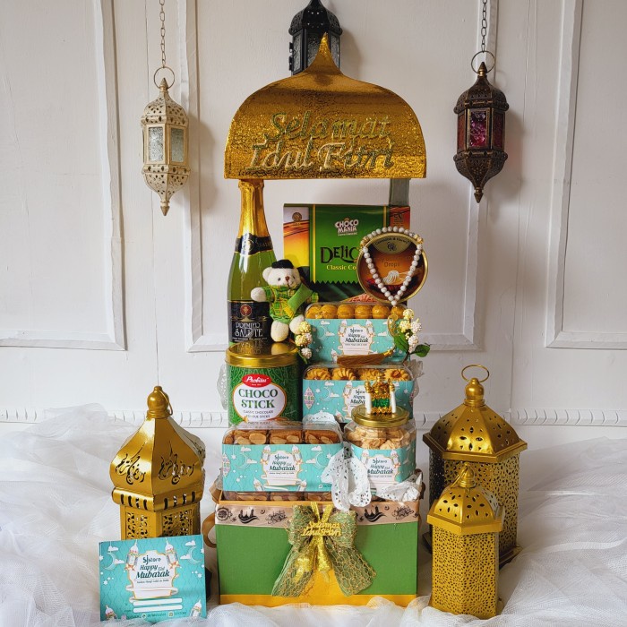 Jual Paket box hampers lebaran parcel idul fitri ramadhan kue kering 09 ...