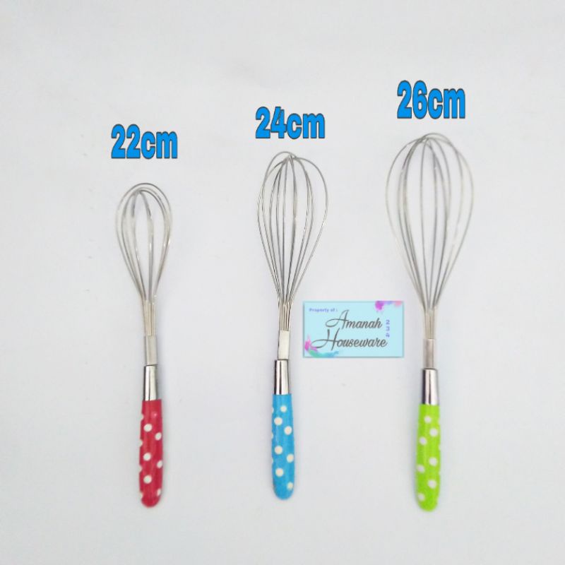 Jual Kocokan Telur / Pengocok Adonan dan Telur / Alat Pengocok Manual ...