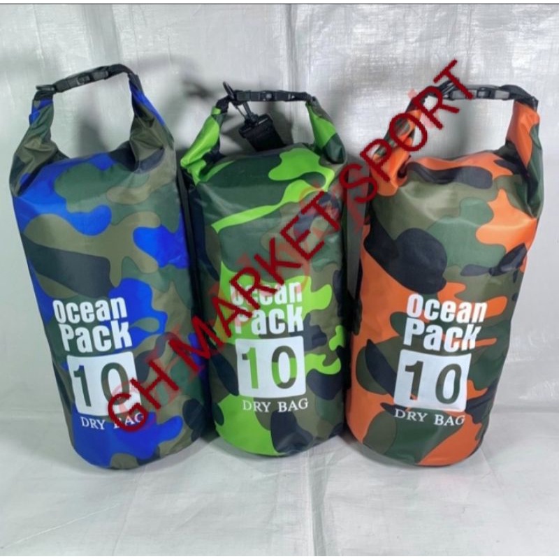 Jual Dry bag 10 L ocean park anti air waterproof 10 liter outdoor ...