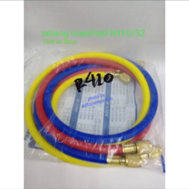 Jual Selang manifold ac R410 R32 set | Shopee Indonesia