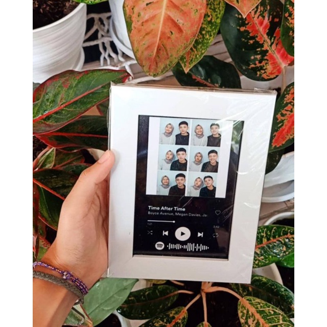 Jual FRAME SPOTIFY 4R / BINGKAI SPOTIFY / FRAME KADO ULTAH / BINGKAI ...
