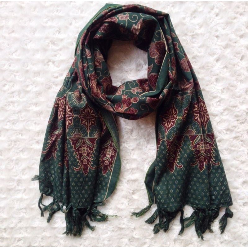Jual Syal Batik / Scarf Batik / Shawl Batik / Syal Fashion / Selendang ...