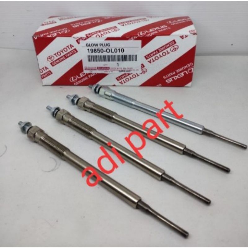 Jual BUSI PEMANAS GLOW PLUG TOYOTA HILUX DIESEL INNOVA FORTUNER 11 V ...