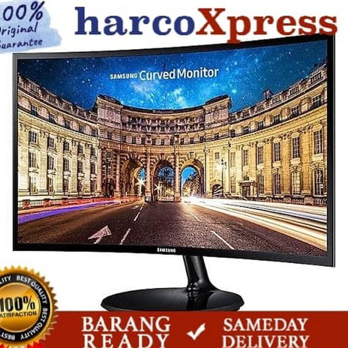 Jual Monitor Samsung LED C24F390 24 inch Curved VGA+HDMI Input LC24F390 ...