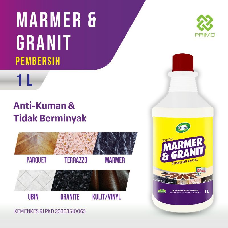 Jual Primo Pembersih Marmer and Granit Cleaner 1 liter Anti Kuman ...