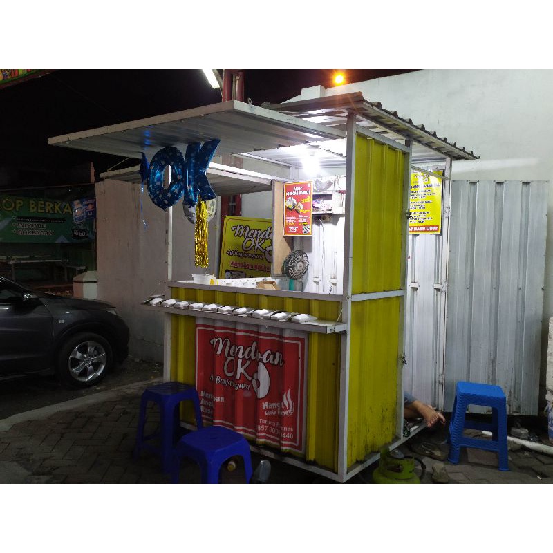 Jual Gerobak, Booth, Rombong, Kontainer, Kios HARGA PER METER | Shopee ...