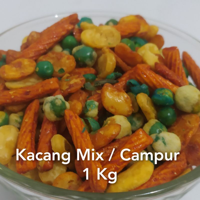 Jual PROMO Kacang mix campur 1Kg MURAH | Shopee Indonesia