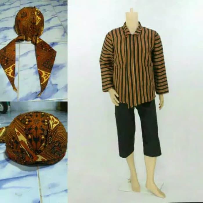 Jual Pakaian pria | baju adat jawa | baju tradisional | surjan lurik ...