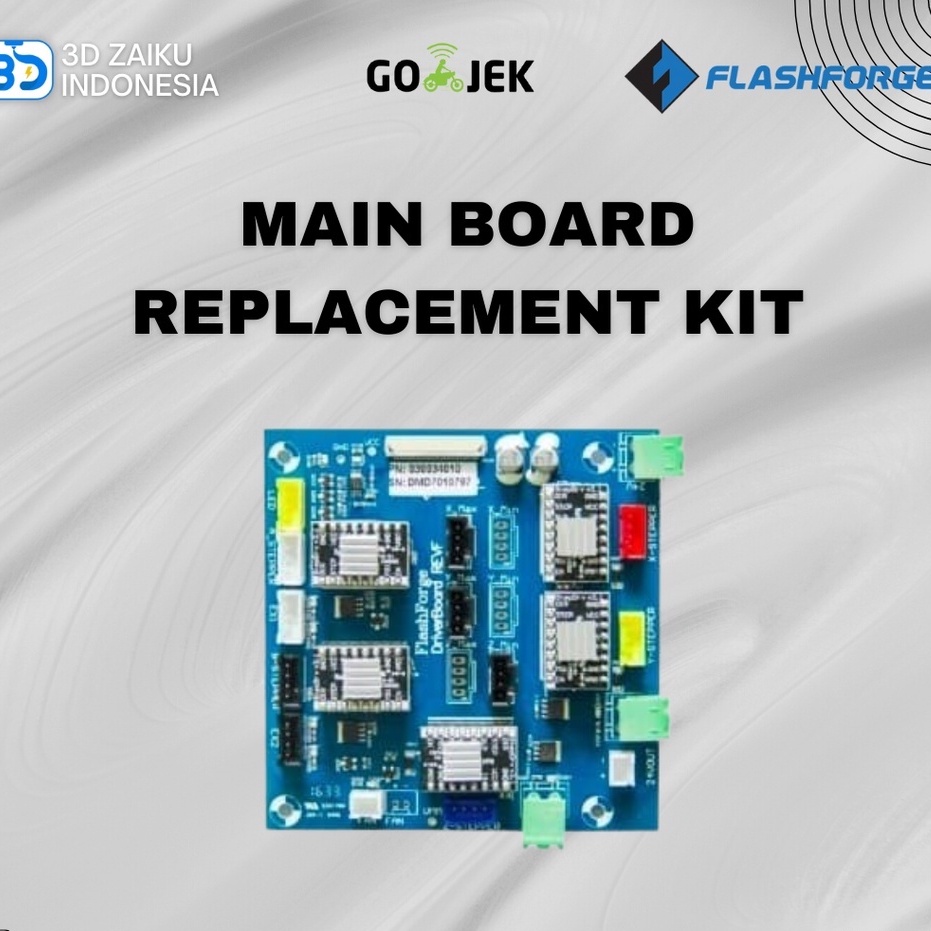 Jual Original Flashforge 3D Printer Driver Board Replacement Kit ...