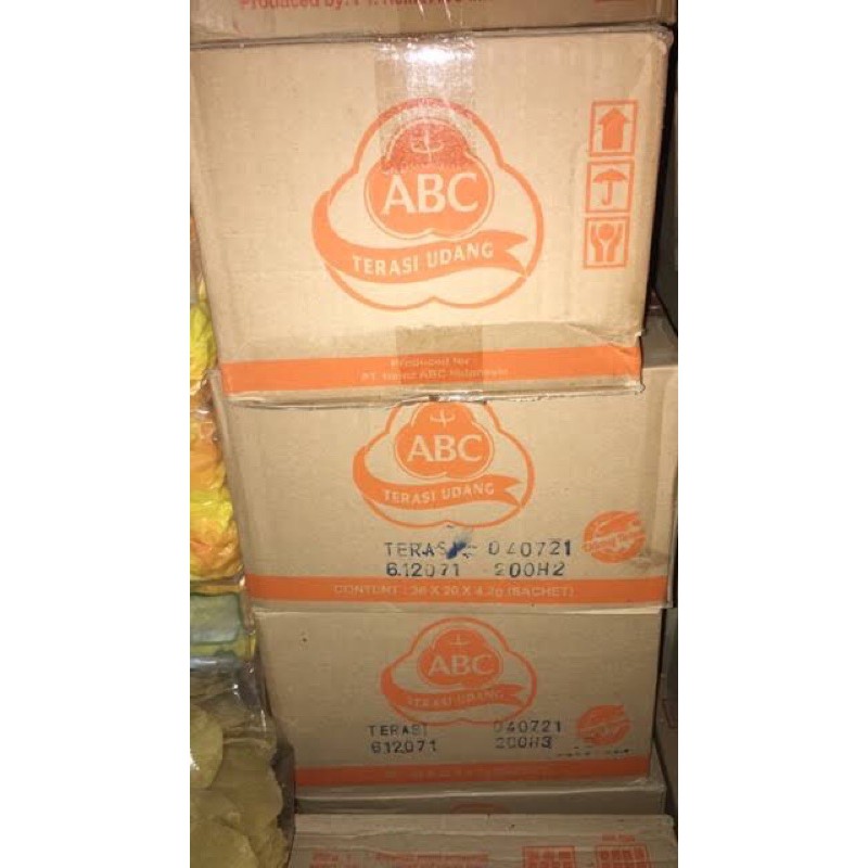 Jual Terasi ABC Sachet / Terasi Udang ABC 4,2gram / Terasi ABC 1 Dus ...