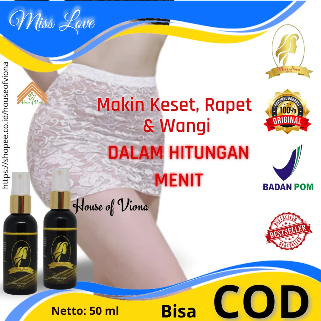 Jual Miss Love Spray Obat Keputihan Herbal Kewanitaan Penghilang Gatal ...