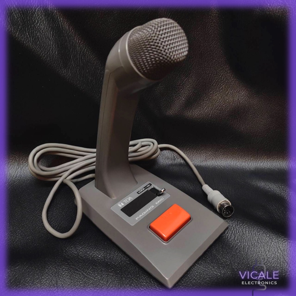 Jual TOA Paging Microphone PM-660D (Made in Japan) | Shopee Indonesia