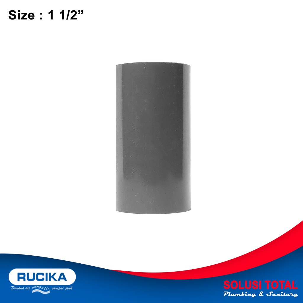 Jual Socket PVC AW 1 1/2 Inch Rucika Sock Sok AW 1 1/2" Rucika | Shopee ...