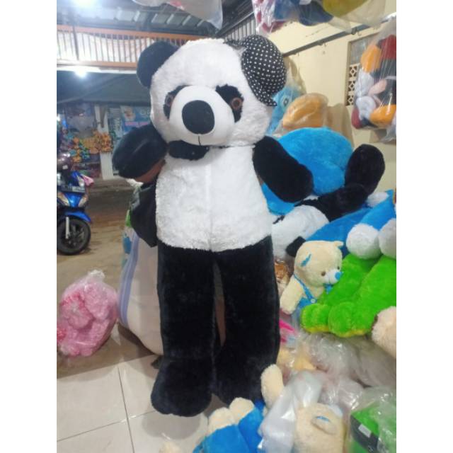Jual boneka panda super jumbo tinggi 1,5 meter | Shopee Indonesia