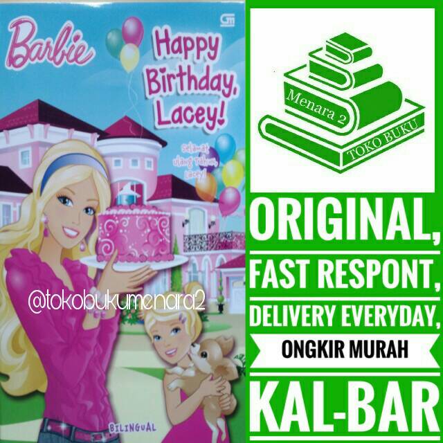 Jual Barbie Happy Birthday Lacey | Shopee Indonesia