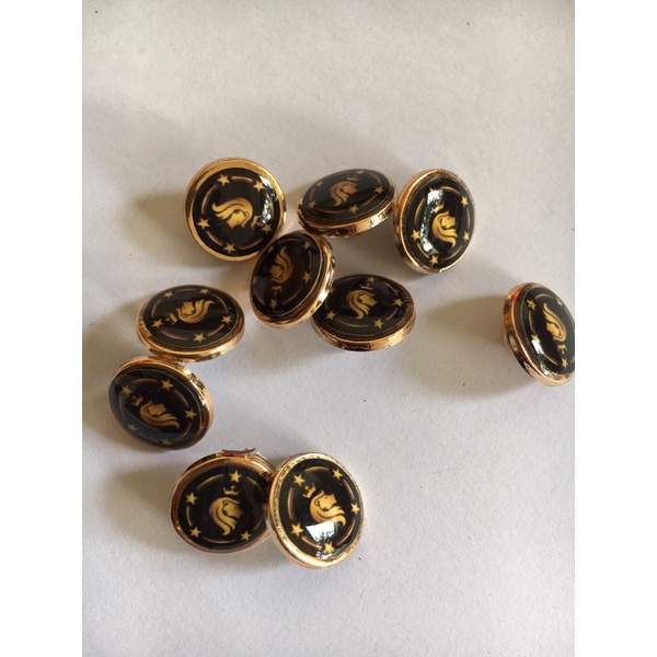 Jual Custom Kancing almamater Berlogo minimal 100 biji | Shopee Indonesia