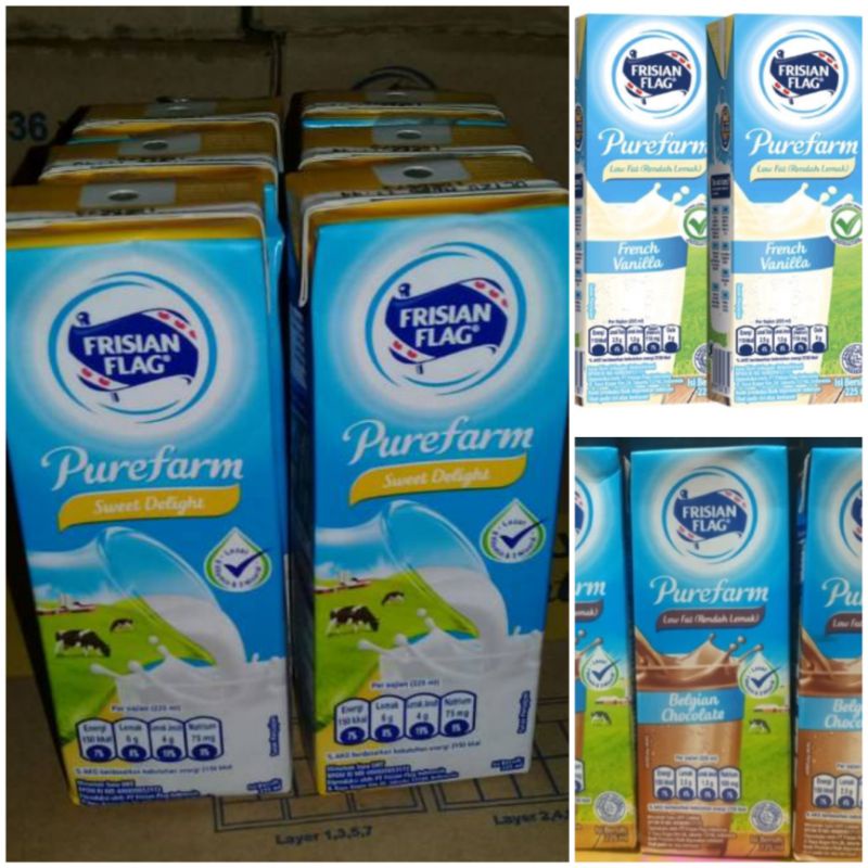 Jual Susu UHT Frisian Flag 225 ml | Shopee Indonesia