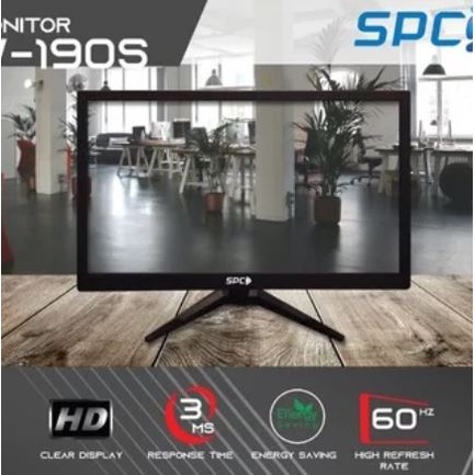 Jual MONITOR LED SPC SM-19HD 19 Inch VGA HDMI | Shopee Indonesia
