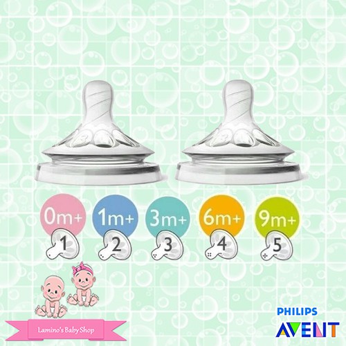 Jual Philips Avent Nipple Natural / Teat Natural / Dot Botol Leher ...