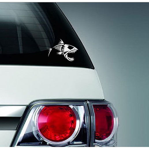 Jual Stiker Mobil Tulang Ikan Fishbone - Car Decal Sticker | Shopee ...