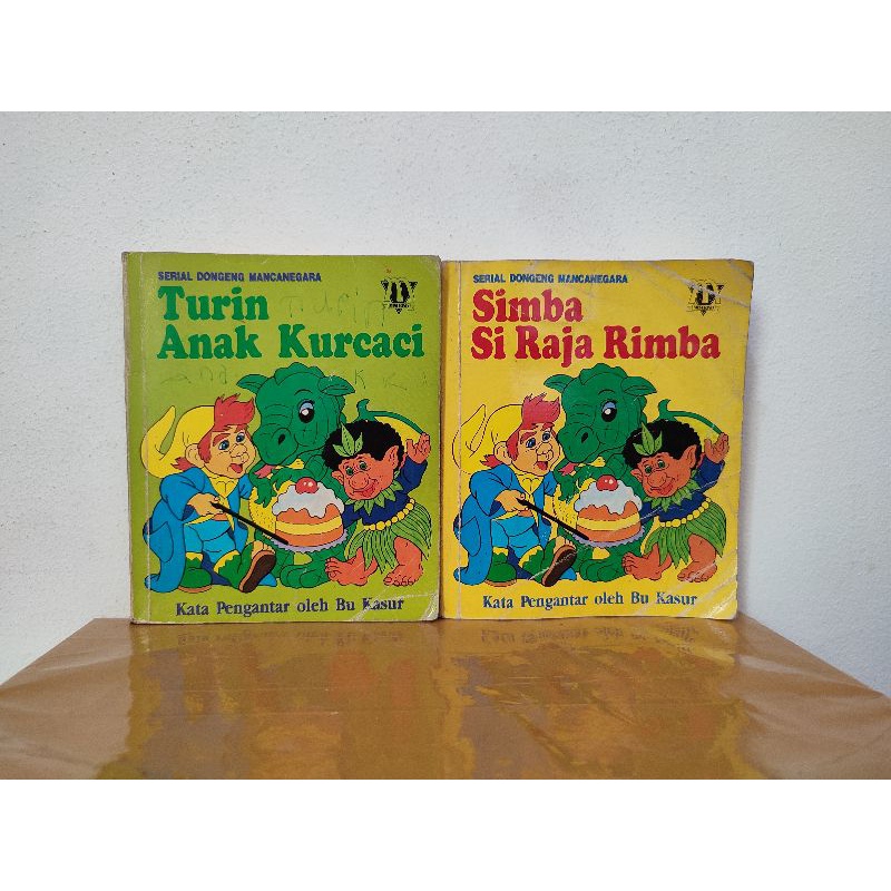 Jual Buku serial dongeng mancanegara turin anak kurcaci dan simba si ...