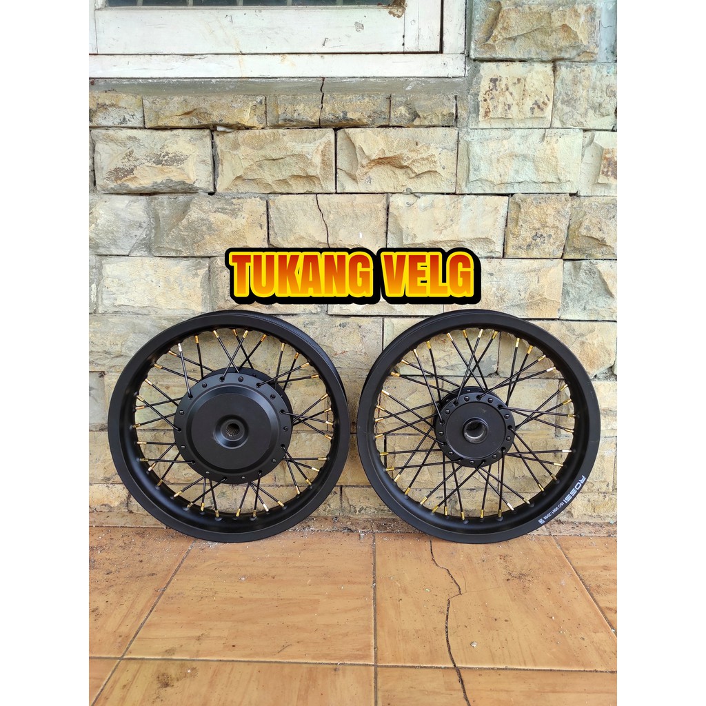 Jual Velg Jari Jari Ring 14 Tapak Lebar Beat,Vario,Scoopy,Genio,Spacy ...