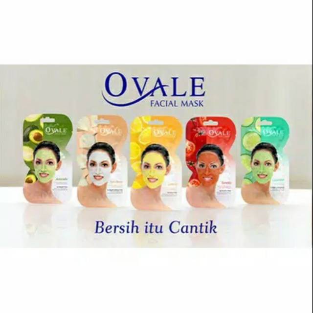 Jual Ovale Facial Mask Kemasan Sachet 15gr | Shopee Indonesia