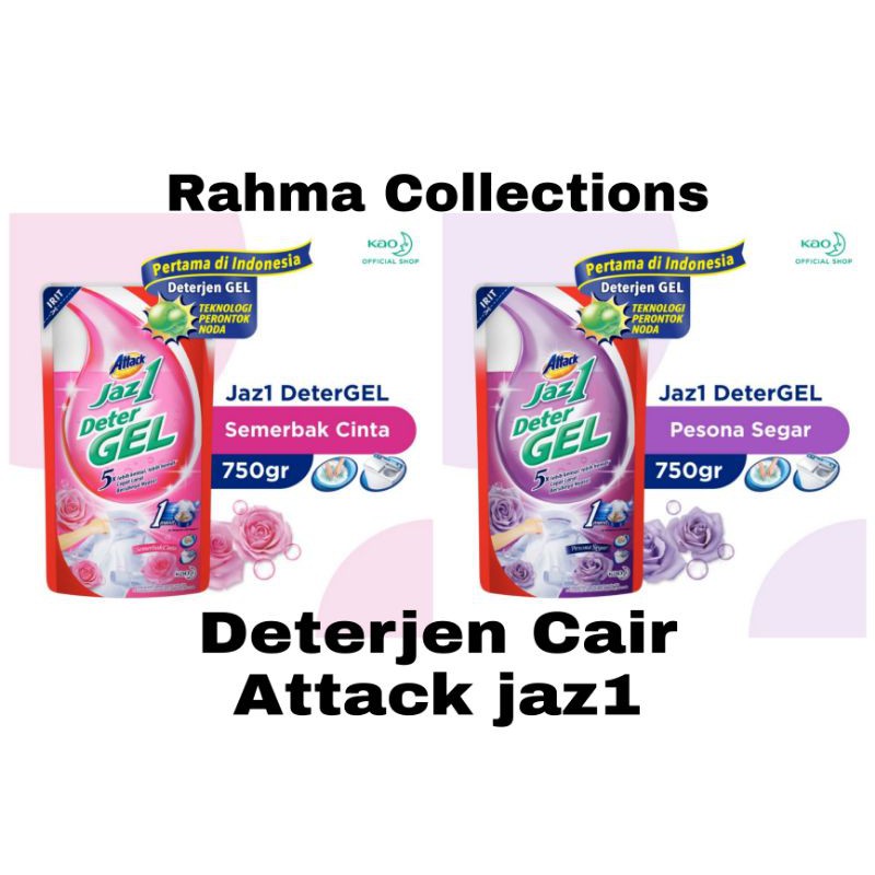 Jual ATTACK Jaz1 Deterjen Cair 750 gr | Shopee Indonesia