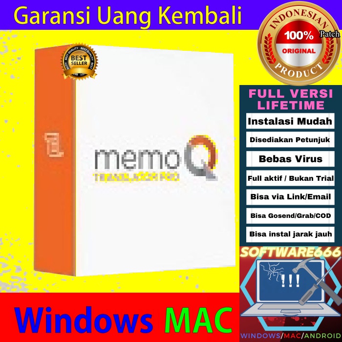 Jual Software Translate Bahasa: Kilgray memoQ Translator Pro 9 [WIN ...