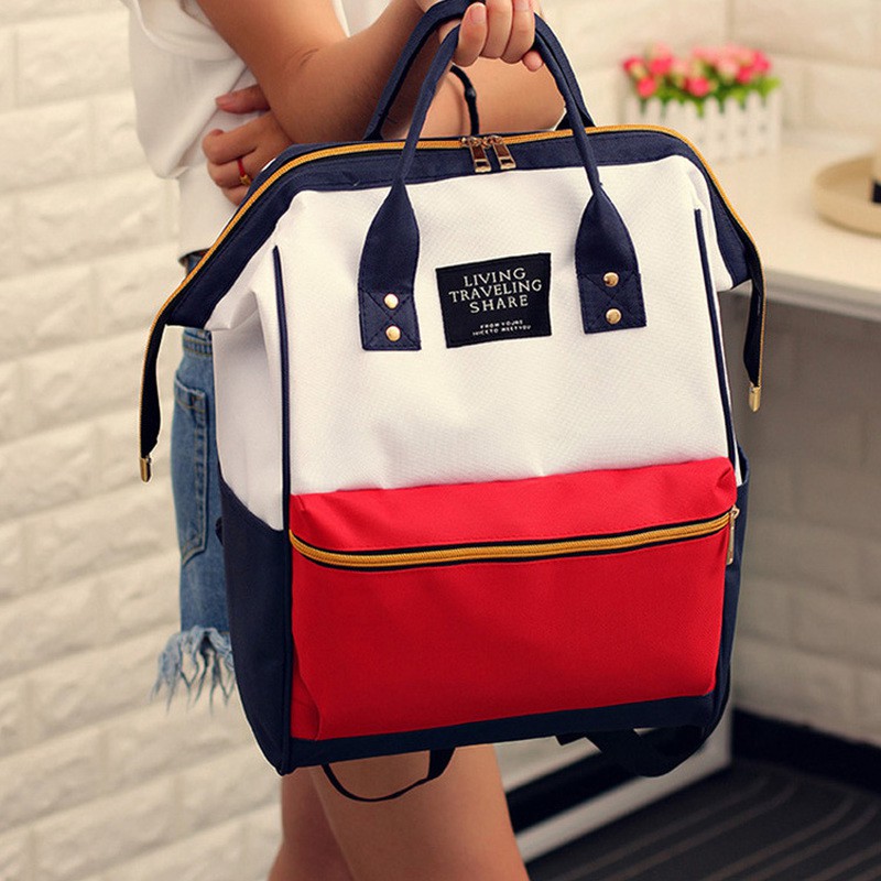 Jual Japanese Style Preppy Women Square Shape School Backpack Lady ...