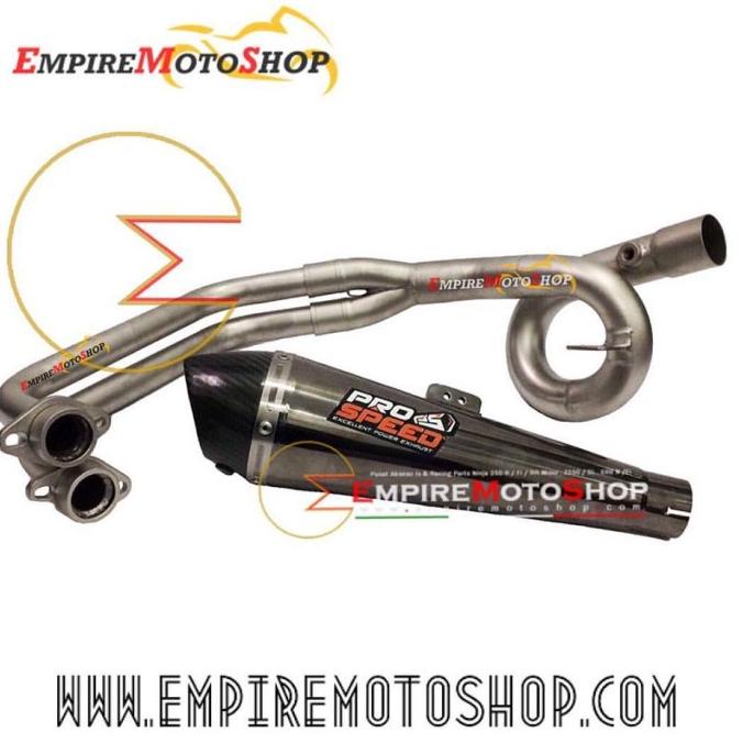 Jual Knalpot Prospeed MF Black Yamaha R25 MT25 Fullsystem (Underbelly ...