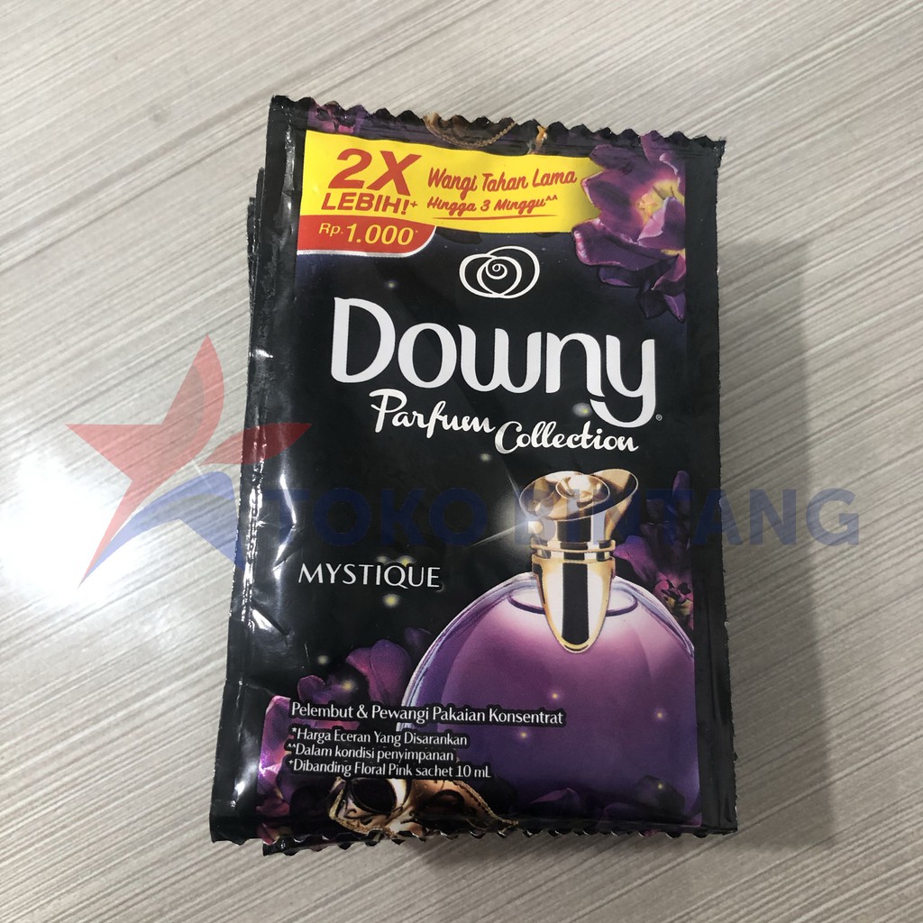 Jual DOWNY PERFUME COLLECTION SACHET 20 ML X 6 / MYSTIQUE (PELEMBUT& PEWANGI PAKAIAN) | Shopee ...