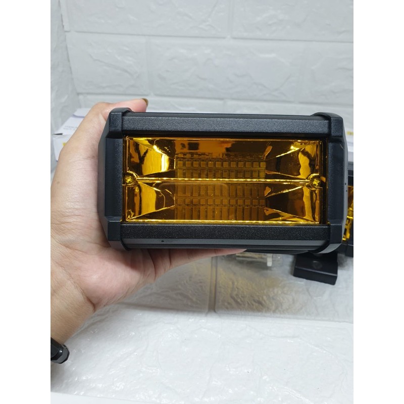Jual Lampu tembak sorot LED MYTH KUNING BAR cree cwl 24 mata 2 susun ...
