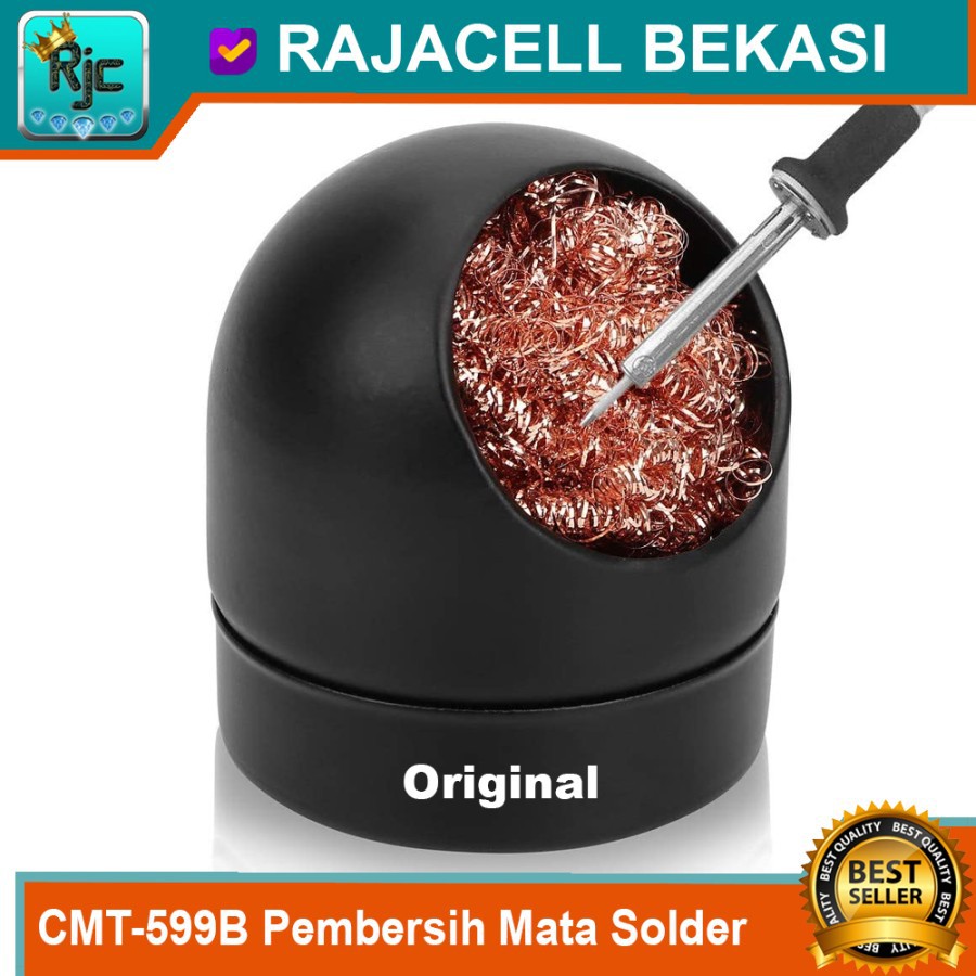 Jual Pembersih mata solder CMT-599B Steel Wire Soldering Iron Tip Cleaner | Shopee Indonesia
