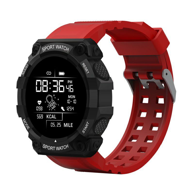 Jual (COD) Smartwatch FD68 Jam Tangan smart watch Pria Wanita Digital ...